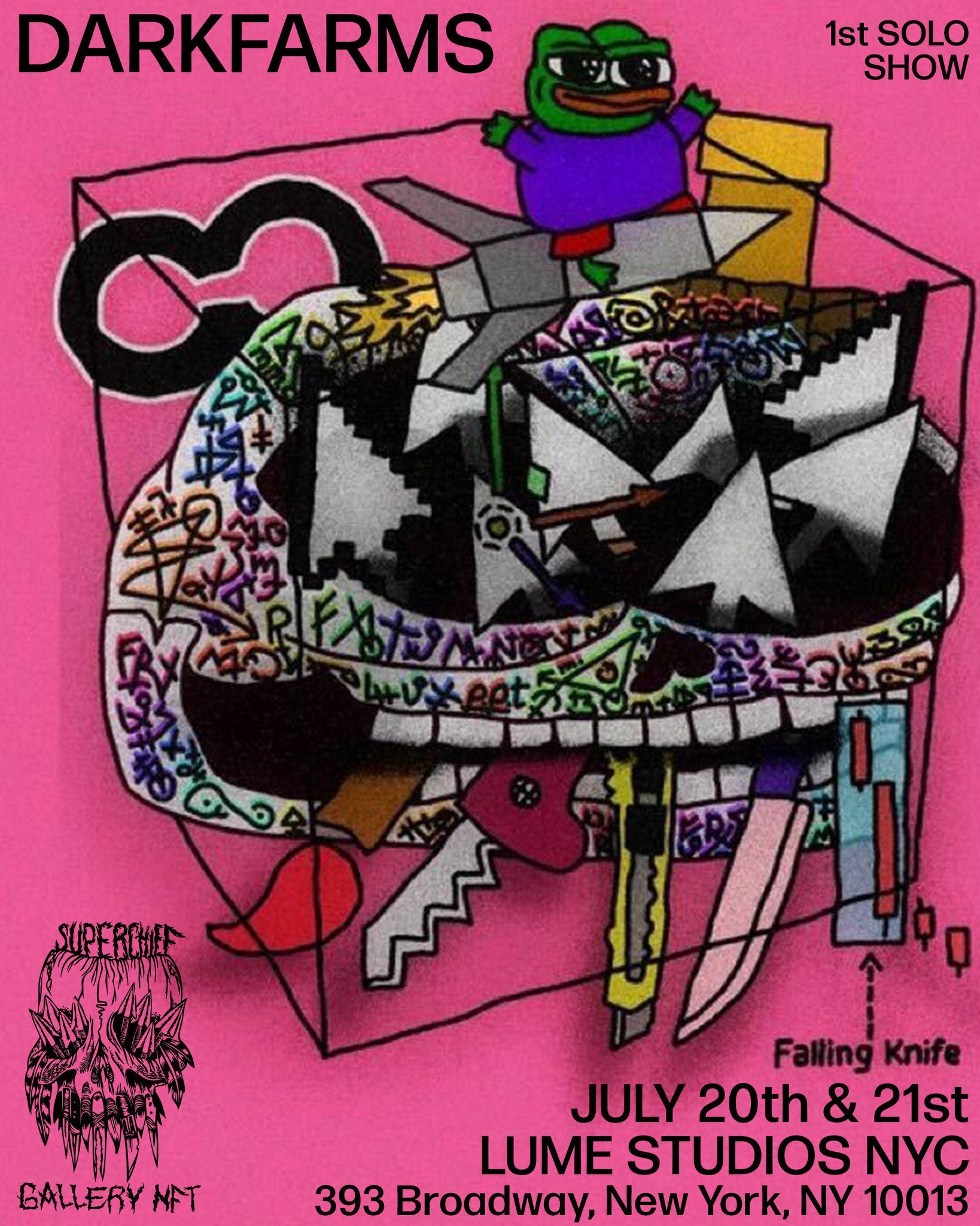 DARKFARMS 1st Solo Exhibition – Superchief Gallery